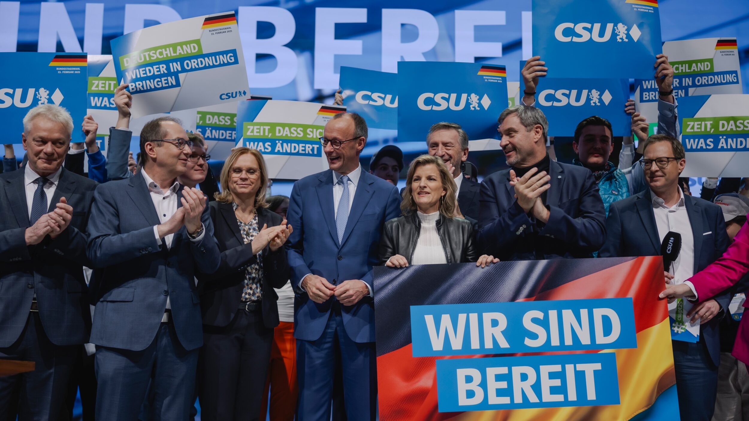 Merz: „Wir müssen Deutschland wieder in Ordnung bringen.“ - CDU