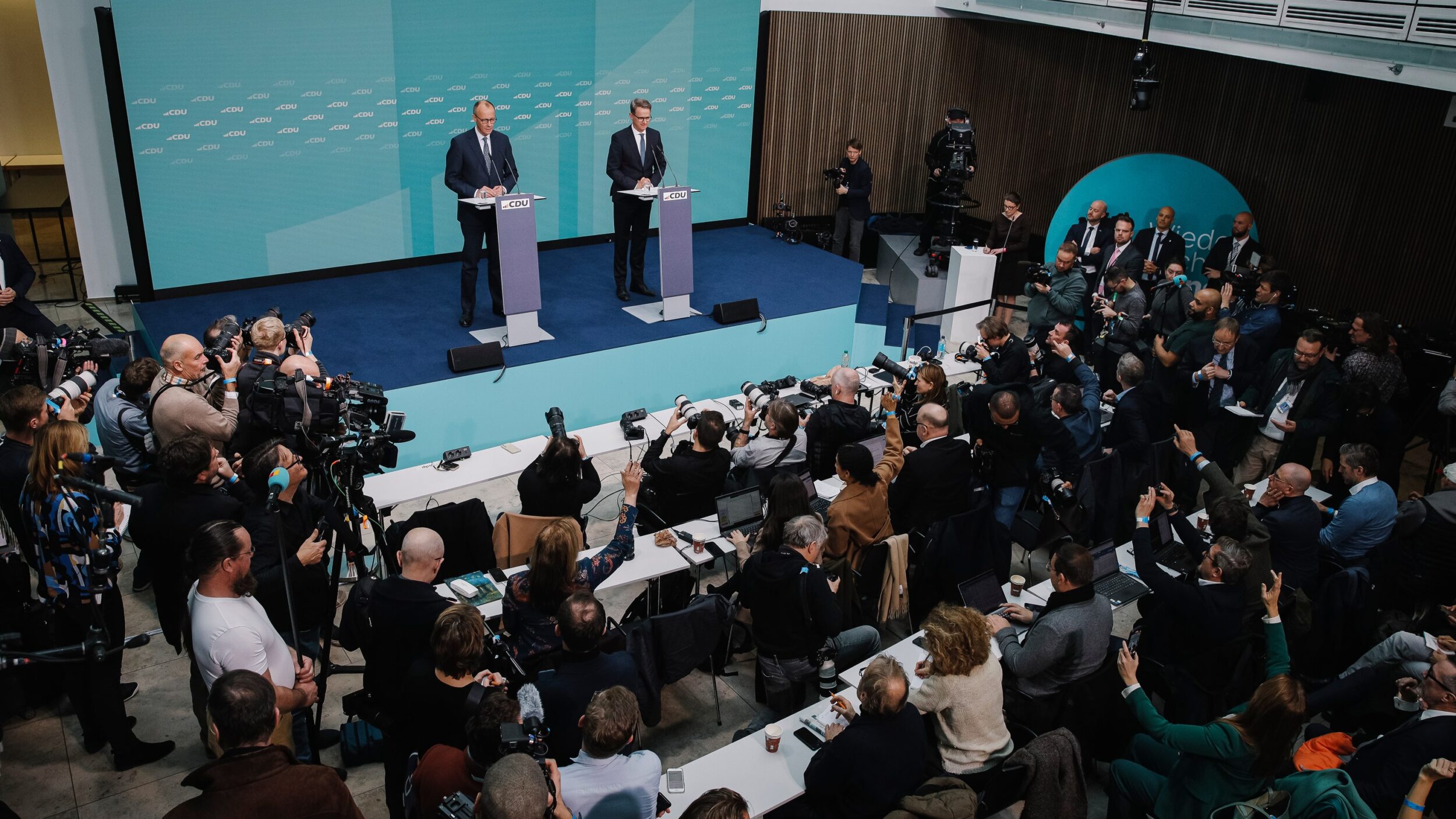 Regierungsauftrag für Friedrich Merz und die Union - CDU