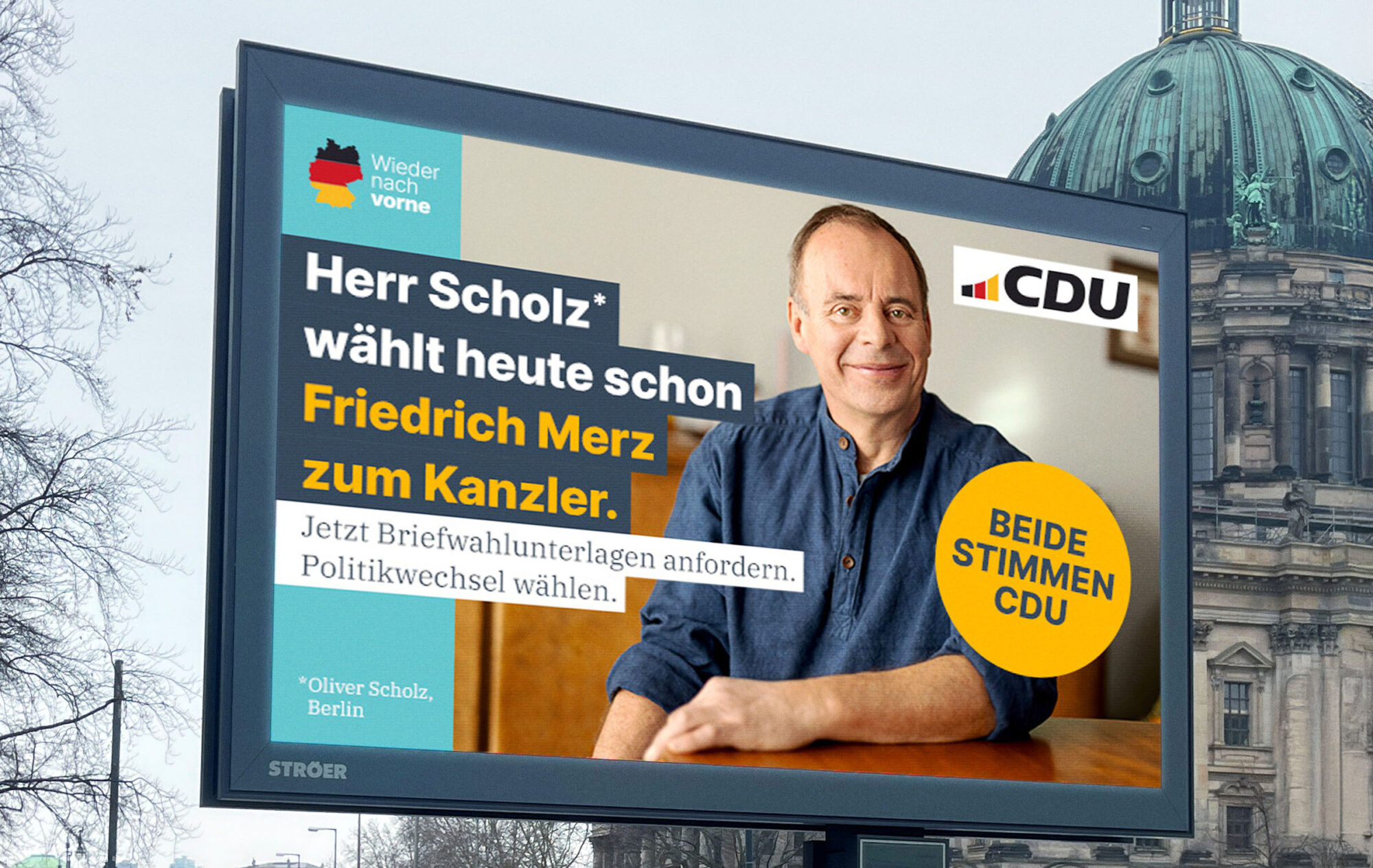 Wahlplakate und Co. - CDU