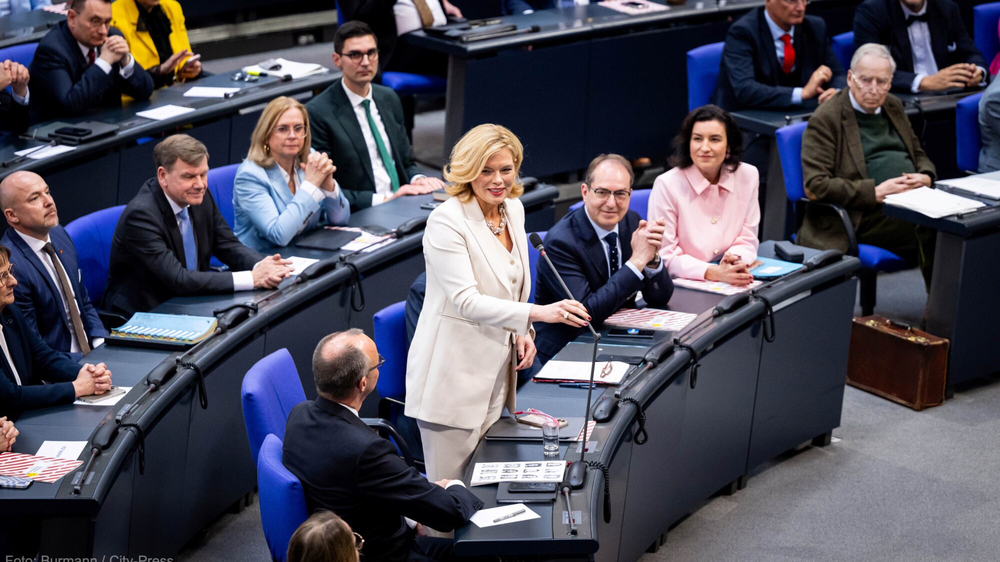 Julia Klöckner zur Bundestagspräsidentin gewählt - CDU