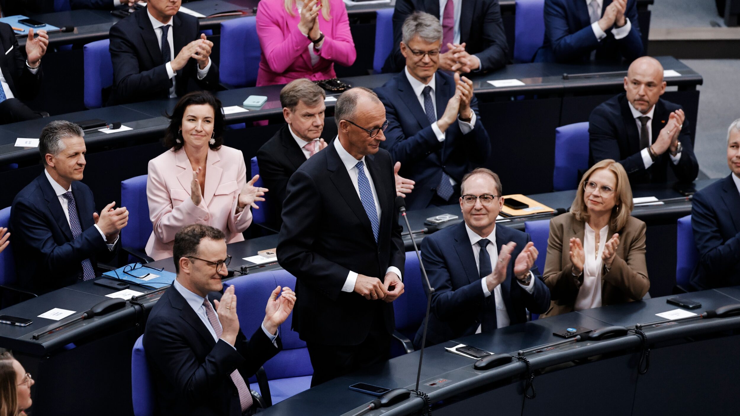 Friedrich Merz zum Bundeskanzler gewählt - CDU