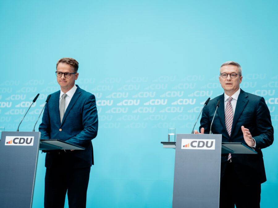 Designierte Mitglieder des Bundeskabinetts - CDU